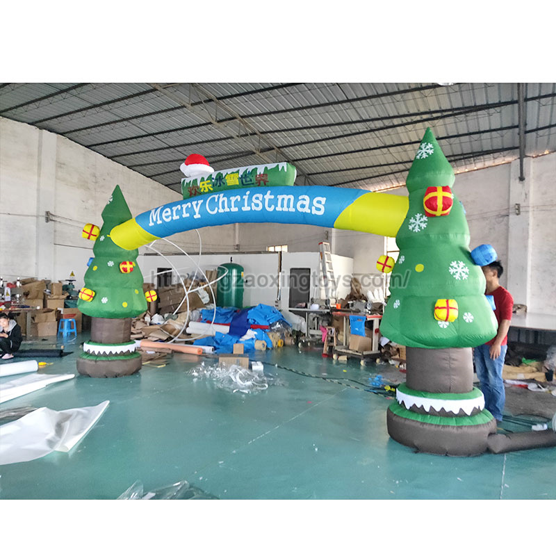 Christmas advertising decoration,Giant inflatable Santa Claus