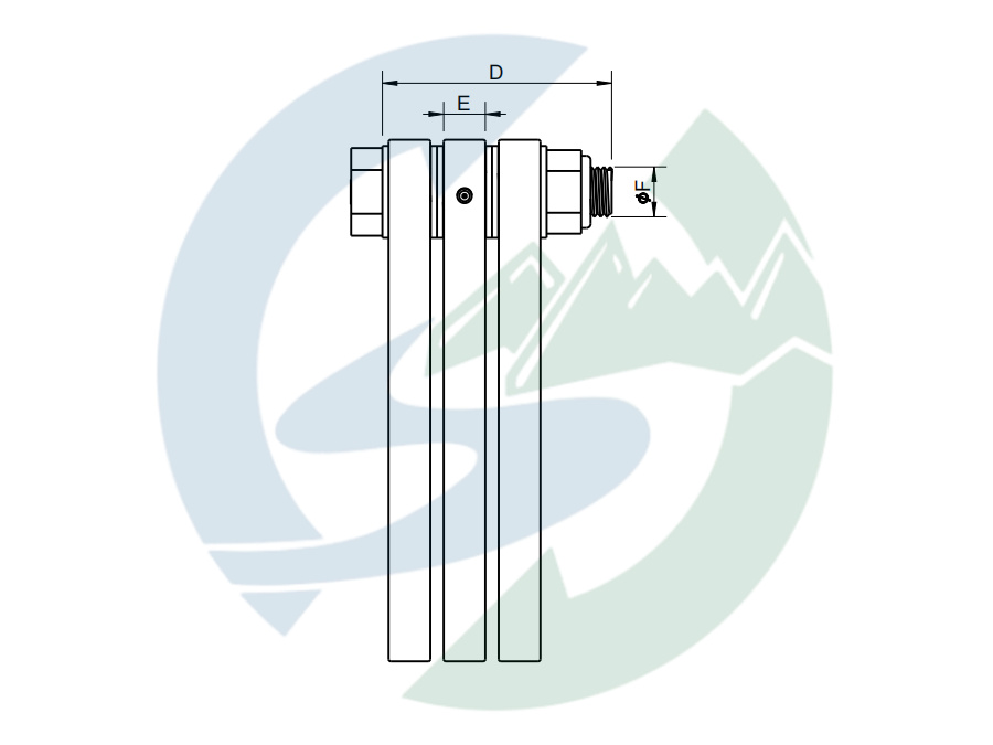 Door Hinge Style S | Roll Off Dumpster Parts-HY ENVIROTECH