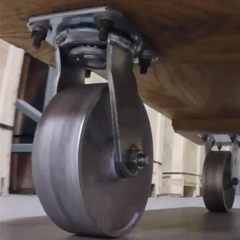 Dumpster Cast Iron Wheel | HY ENVIROTECH