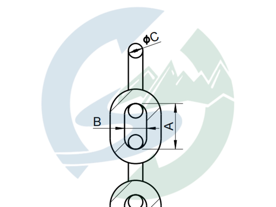Grade 30 Roll off Dumpster Chain | Roll Off Dumpster Parts-HY ENVIROTECH