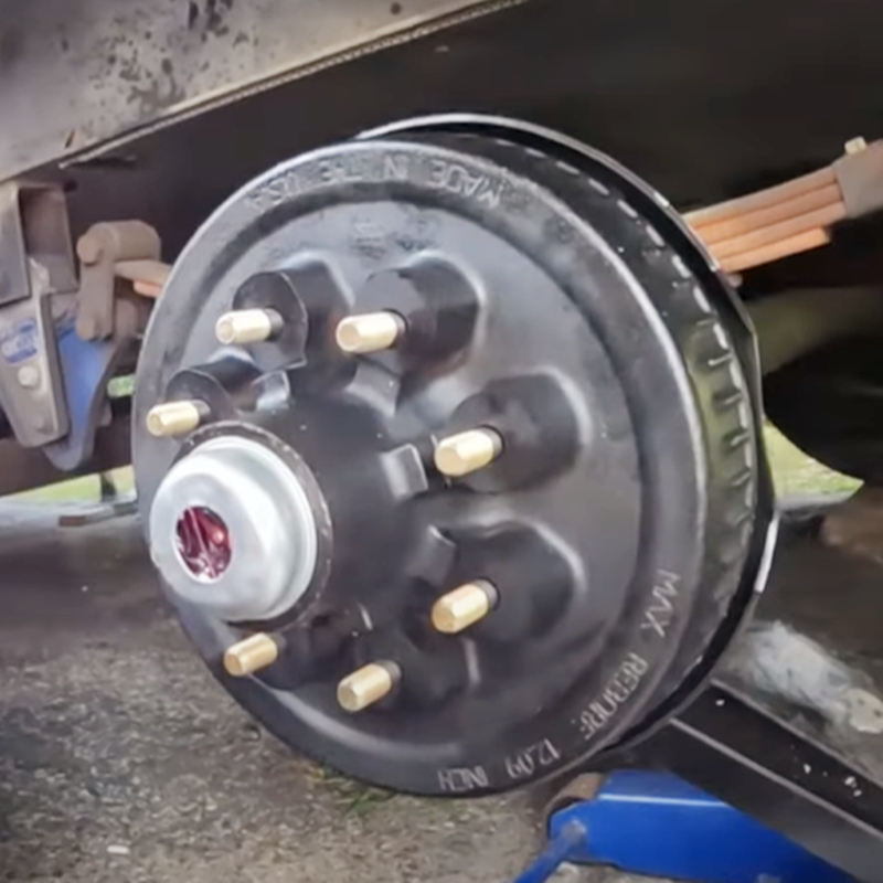 Dump Trailer Hub and Drum for 10000lbs Axle | Dump Trailer Parts-HY ...