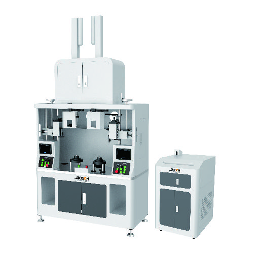 Double Stations Servo Straight Circular Laser Welding Machine,Mouth Welding