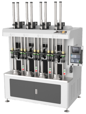 triple station cnc spinning neck machine