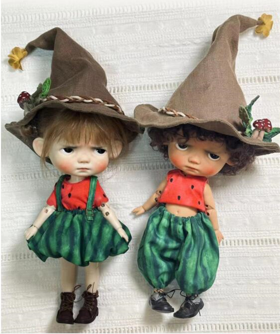 Full set NiuNiu TuDou H.minor doll