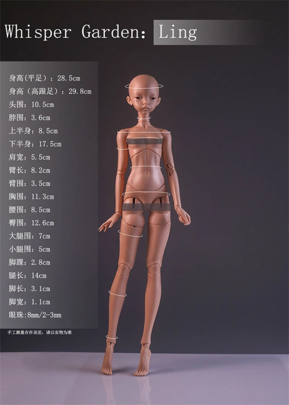 【Lin】MissMianDoll 1/6 bjd miss mian