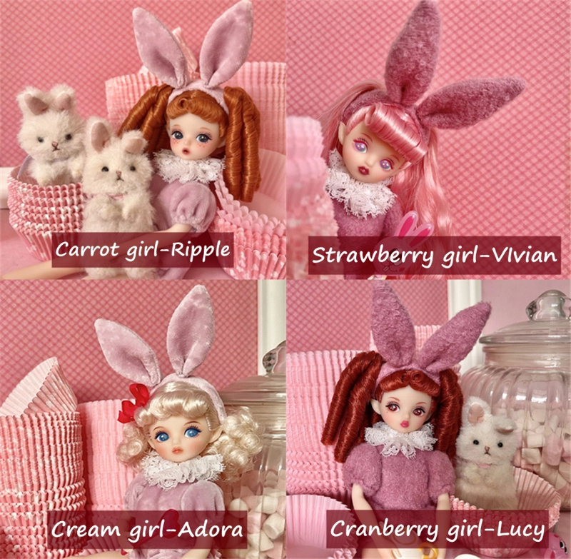 little cake blommor 1/6 pvc doll pre-order