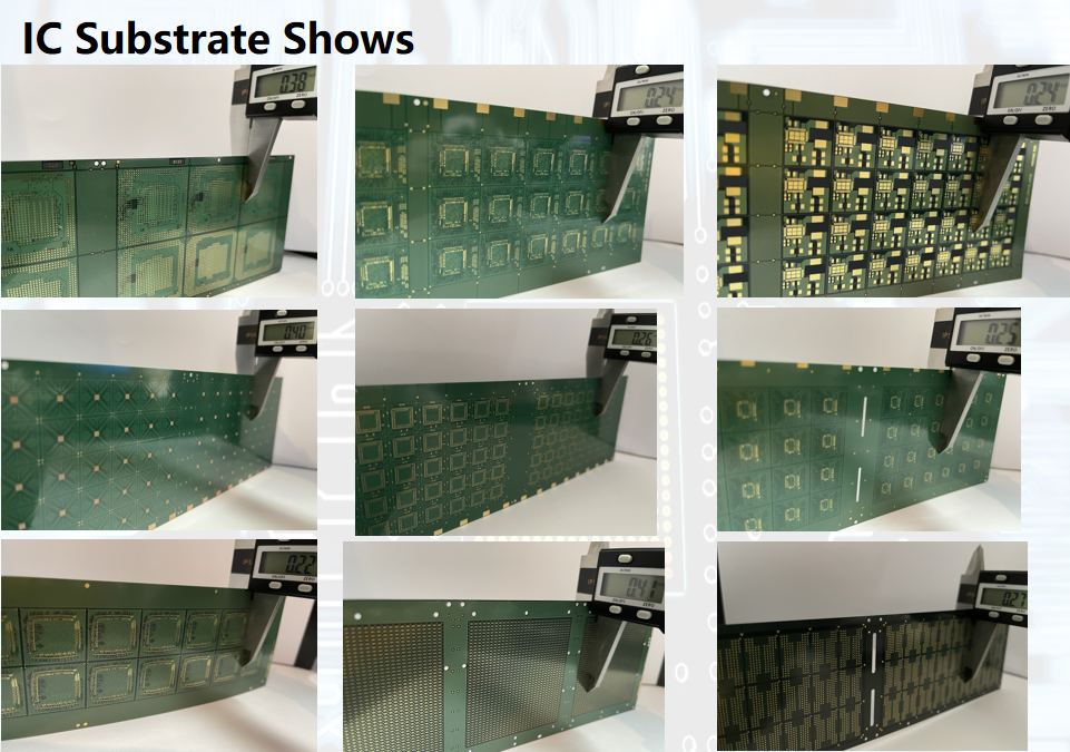 IC substrate 4 layer 8 layer for IC package BGA LGA for SSD storage,IC ...