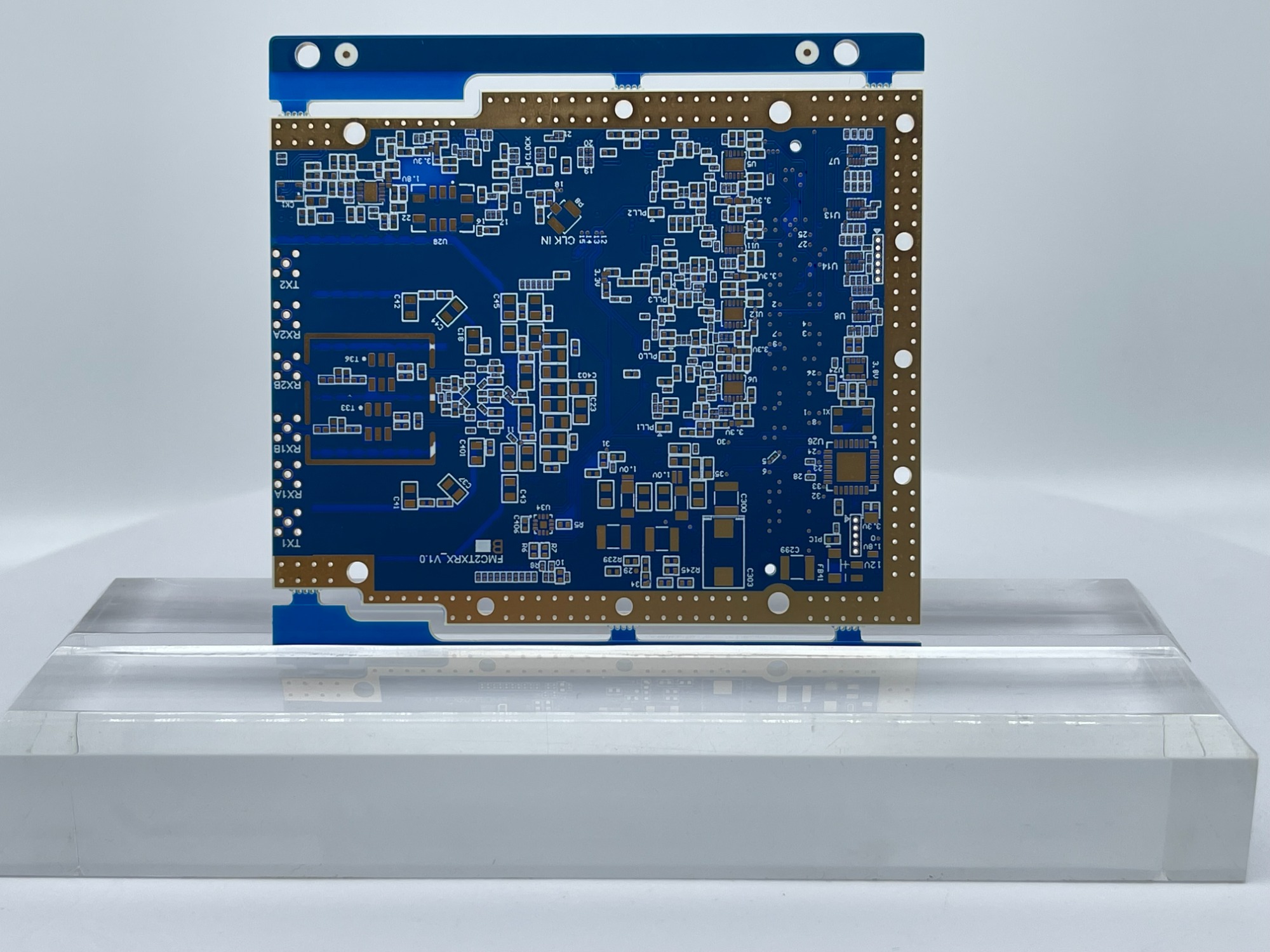 HDI PCB Fabrication PCB Assemble Component Sourcing Ro4003 Ro4350B M7 Immersion Gold ENIG China ...