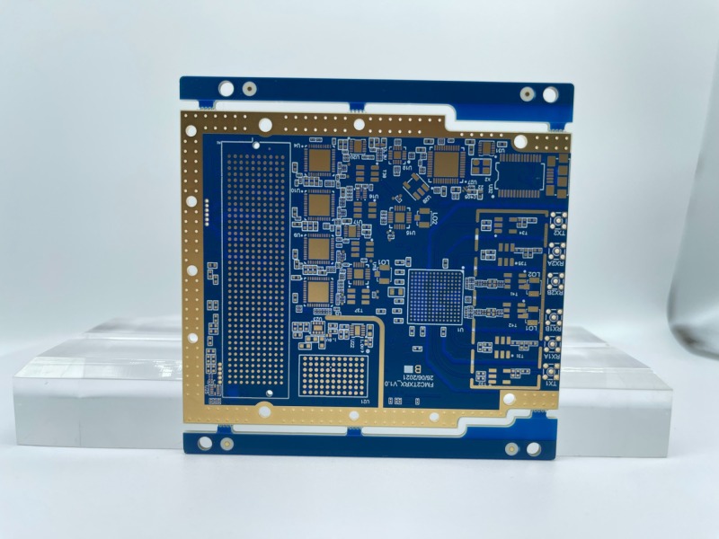 HDI PCB Fabrication PCB Assemble Component Sourcing Ro4003 Ro4350B M7 Immersion Gold ENIG China ...