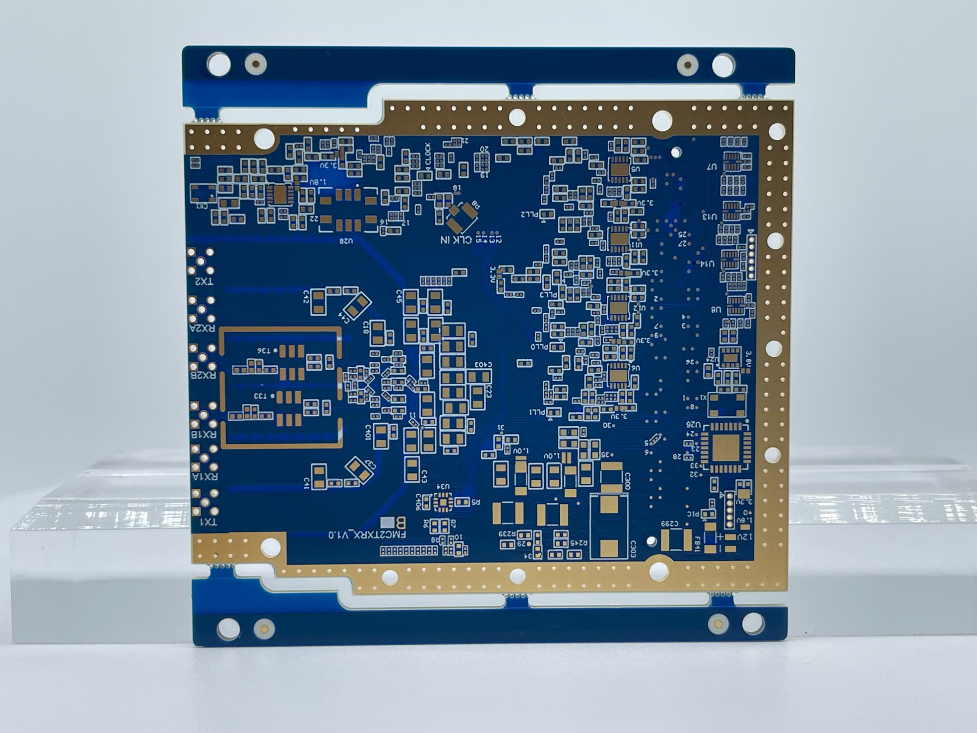 HDI PCB Fabrication PCB Assemble Component Sourcing Ro4003 Ro4350B M7 Immersion Gold ENIG China ...