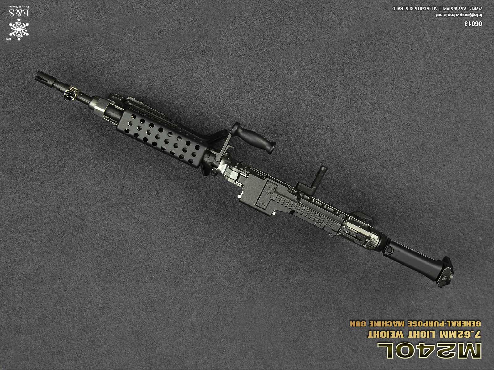 Easy&Simple 06013 M240L 7.62mm Light Weight General Purpose Machine Gun