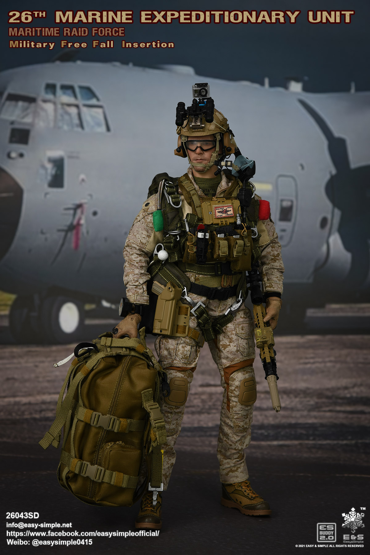 Easy Simple – 1/6 Scale Figures MEU MFF SD