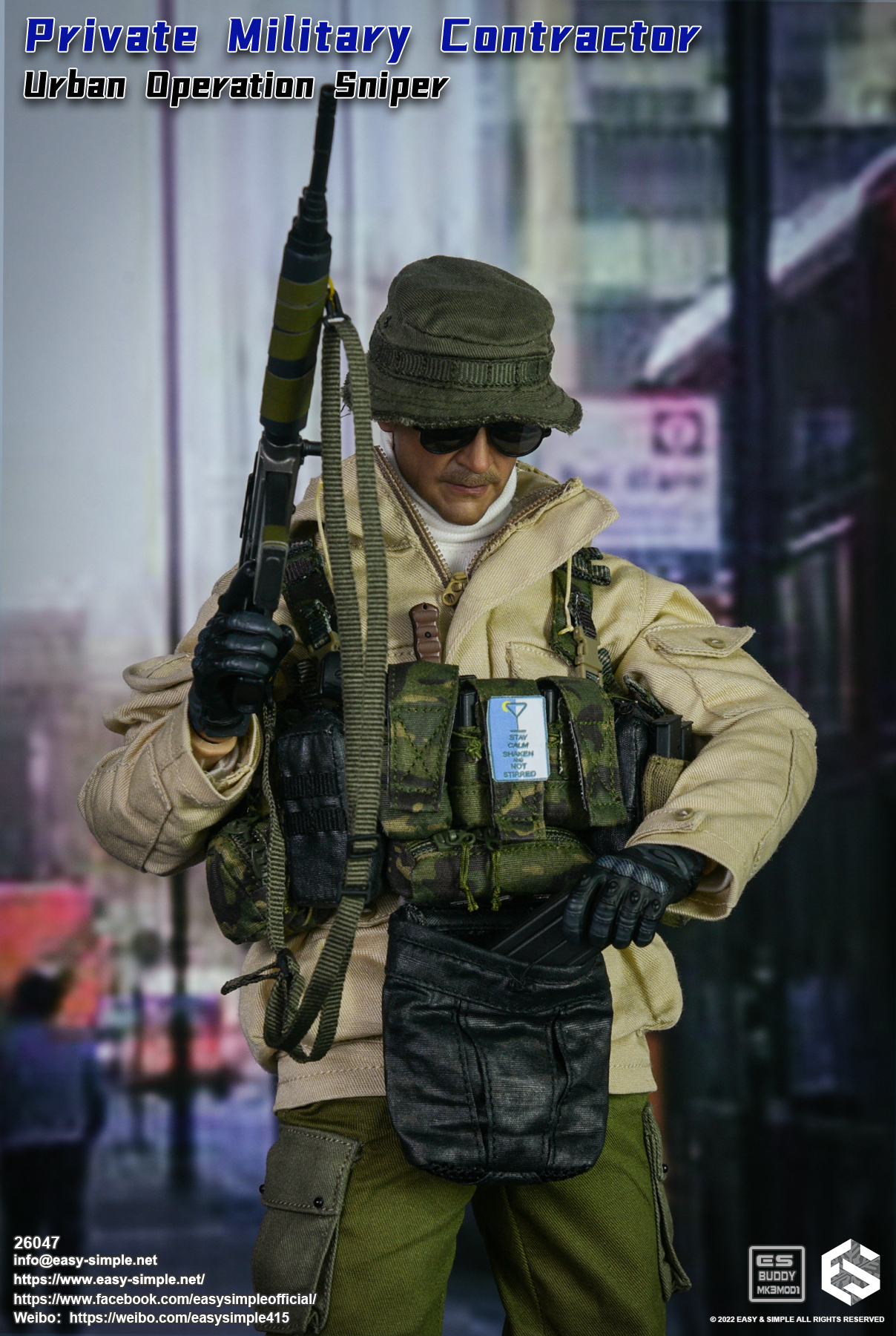 Easy&Simple 26047 Private Military Contractor Urban Operation Sniper