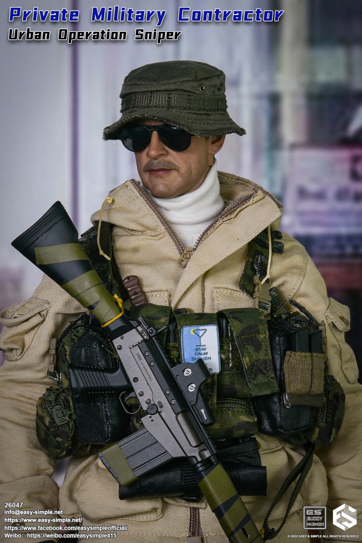 Easy&Simple 26047 Private Military Contractor Urban Operation Sniper