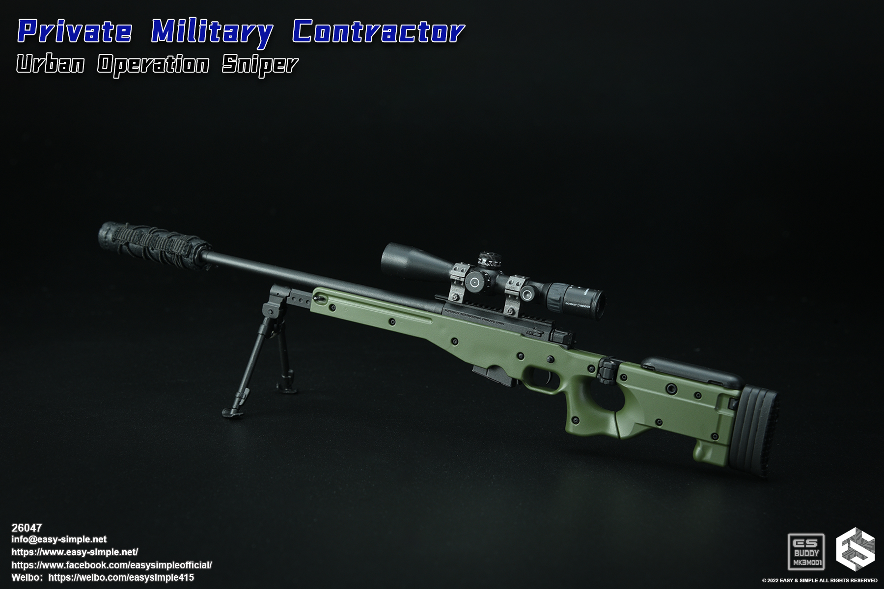 Easy&Simple 26047 Private Military Contractor Urban Operation Sniper
