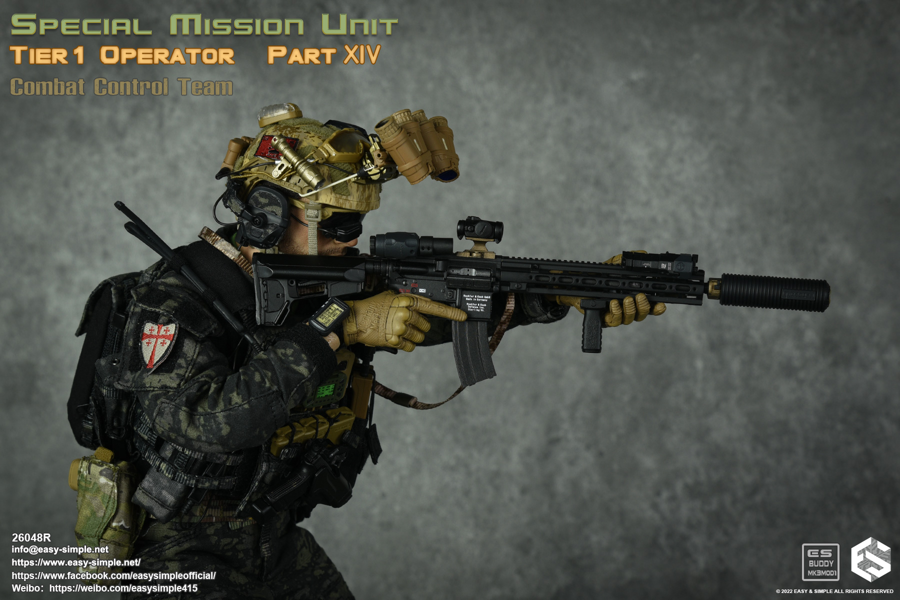 Easy&Simple 26048R SMU Tier1 Operator Part XIV Combat Control Team