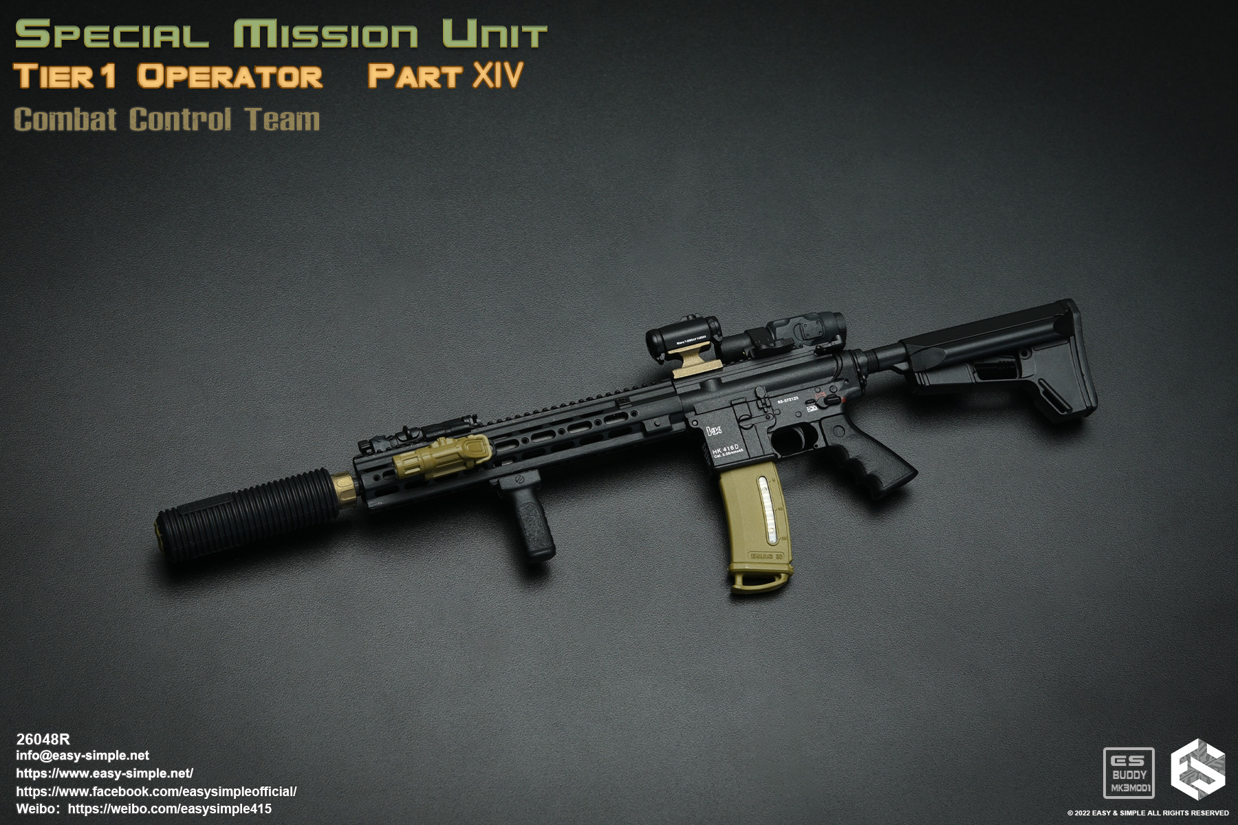 Easy&Simple 26048R SMU Tier1 Operator Part XIV Combat Control Team