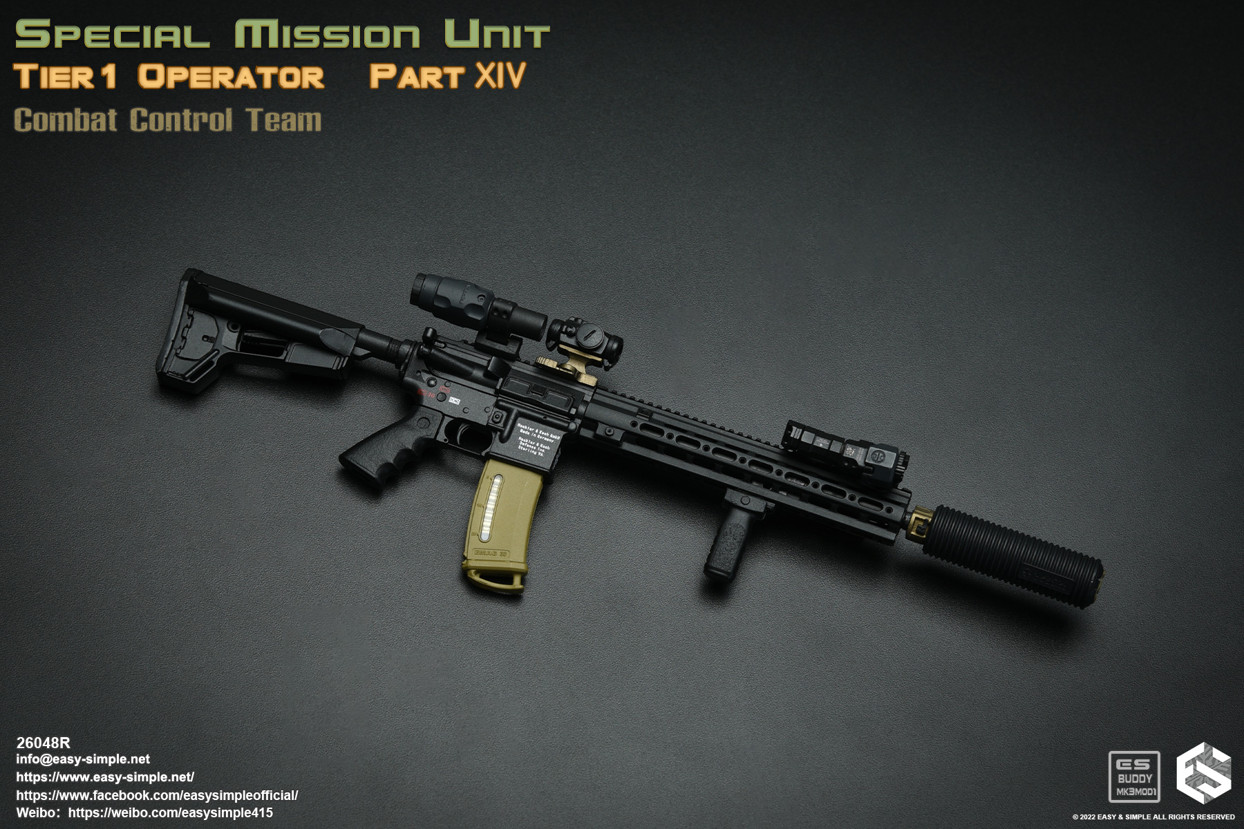 Easy&Simple 26048R SMU Tier1 Operator Part XIV Combat Control Team