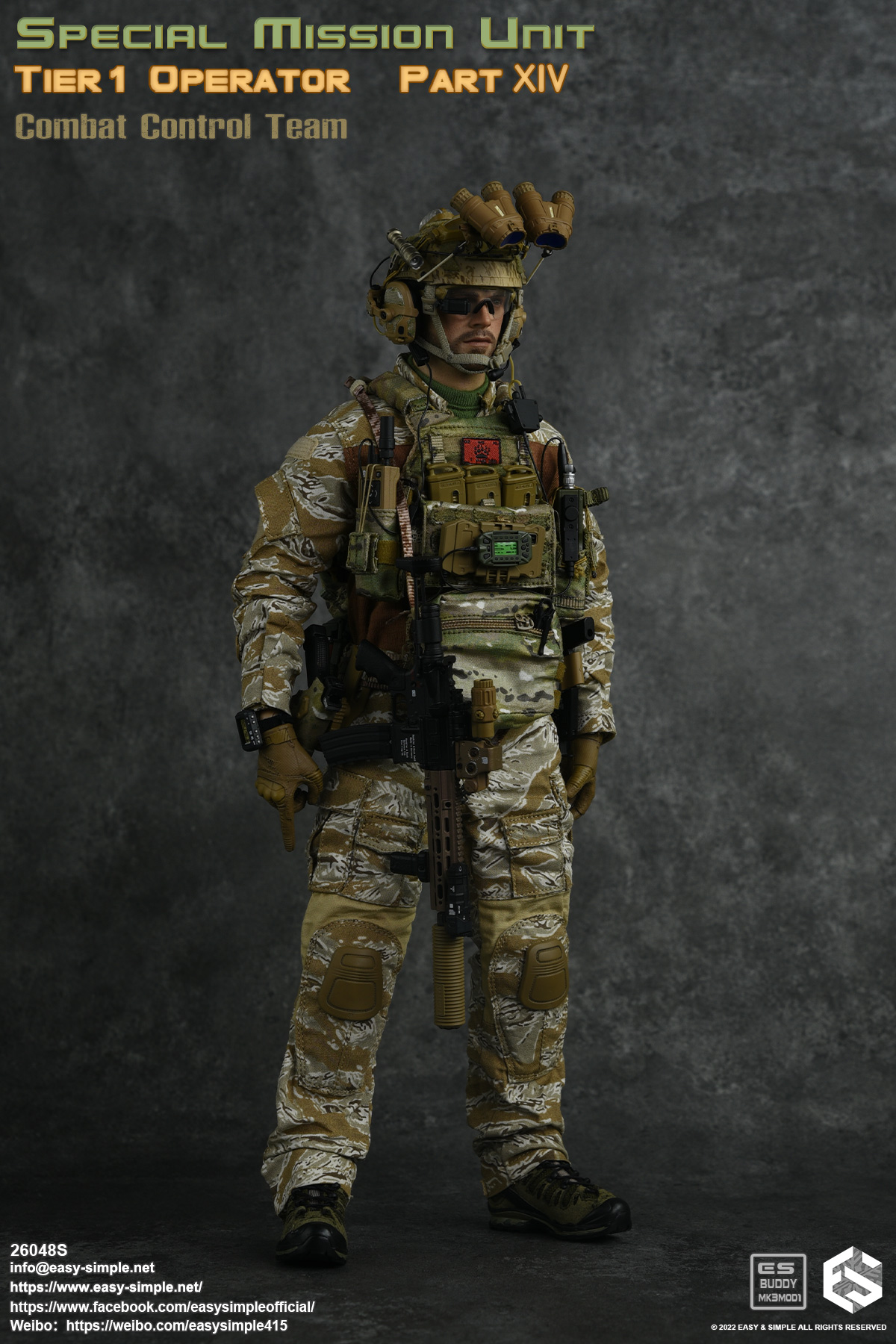 Easy&Simple 26048S SMU Tier1 Operator Part XIV Combat Control Team Easy ...