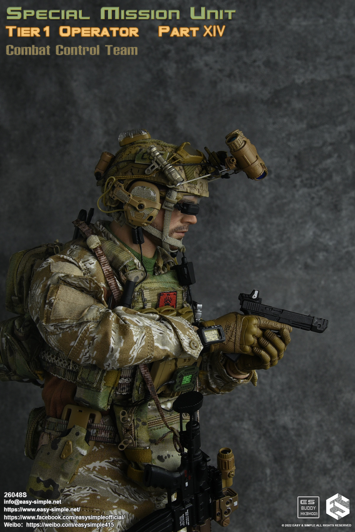 Easy&Simple 26048S SMU Tier1 Operator Part XIV Combat Control Team Easy&Simple 26048S SMU Tier1 ...