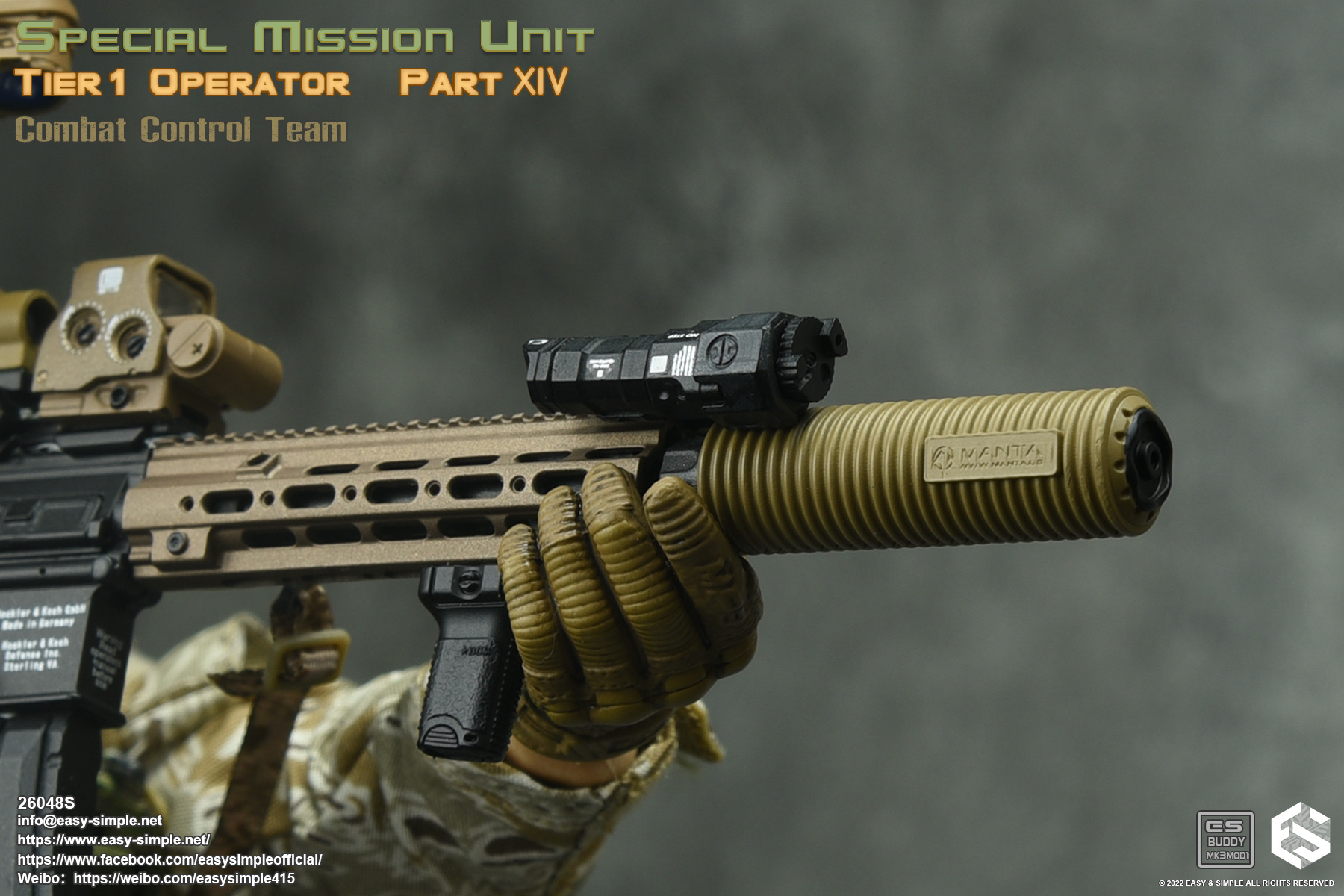 Easy&Simple 26048S SMU Tier1 Operator Part XIV Combat Control Team Easy&Simple 26048S SMU Tier1 ...