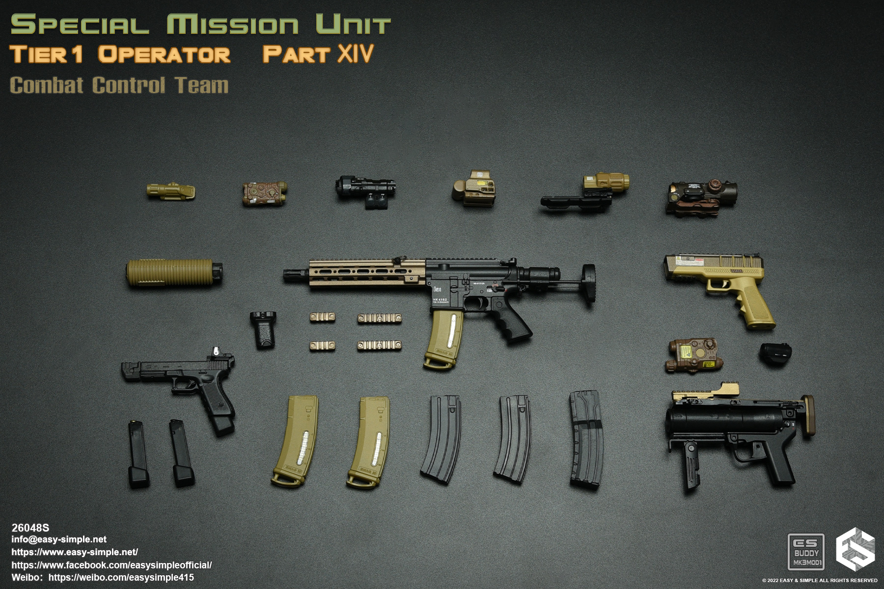 Easy&Simple 26048S SMU Tier1 Operator Part XIV Combat Control Team Easy ...