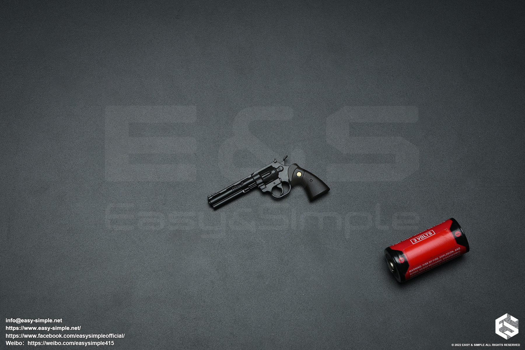 Revolver Pistol(black)