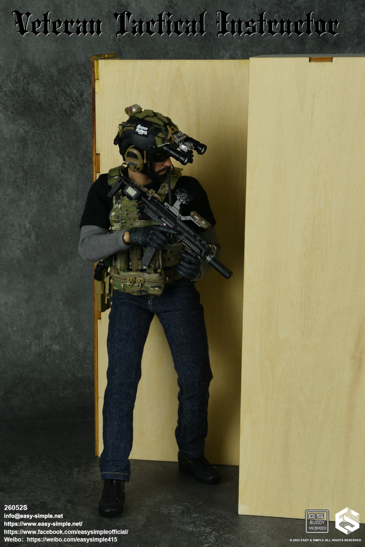 Easy&Simple 26052S Veteran Tactical Instructor