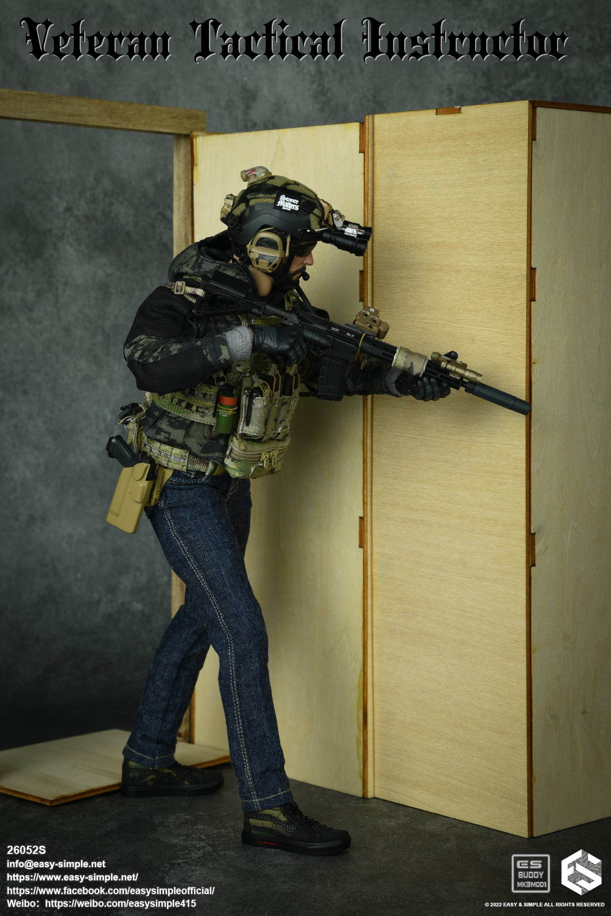 Easy&Simple 26052S Veteran Tactical Instructor