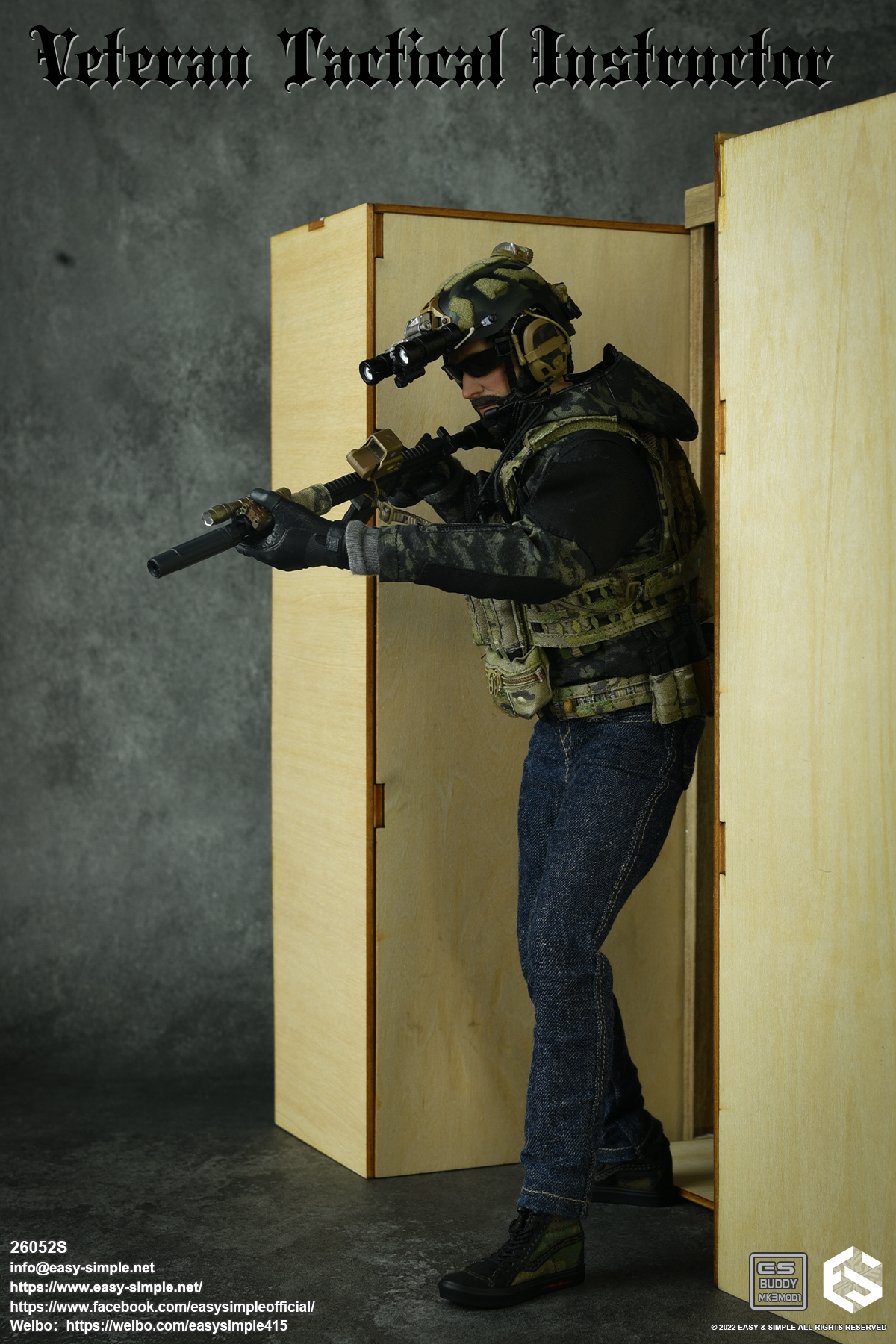 Easy&Simple 26052S Veteran Tactical Instructor