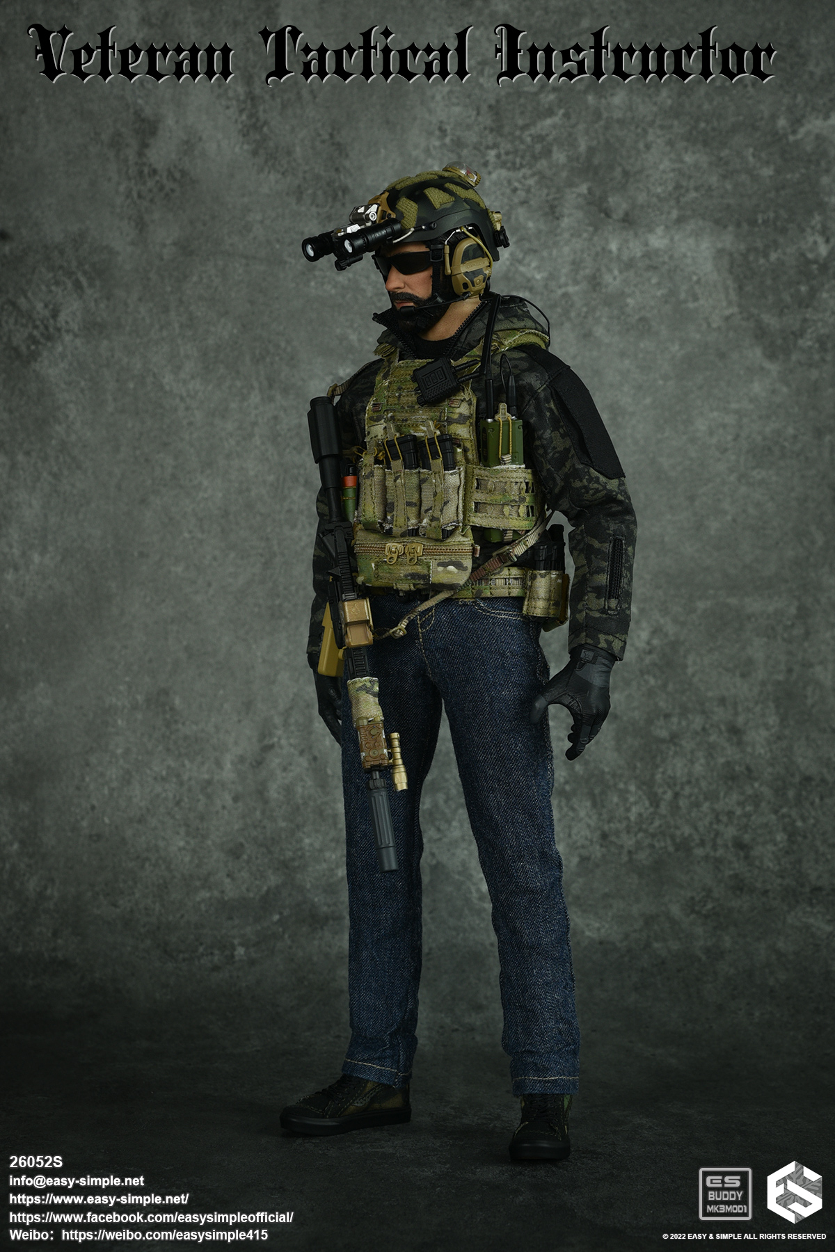 Easy&Simple 26052S Veteran Tactical Instructor
