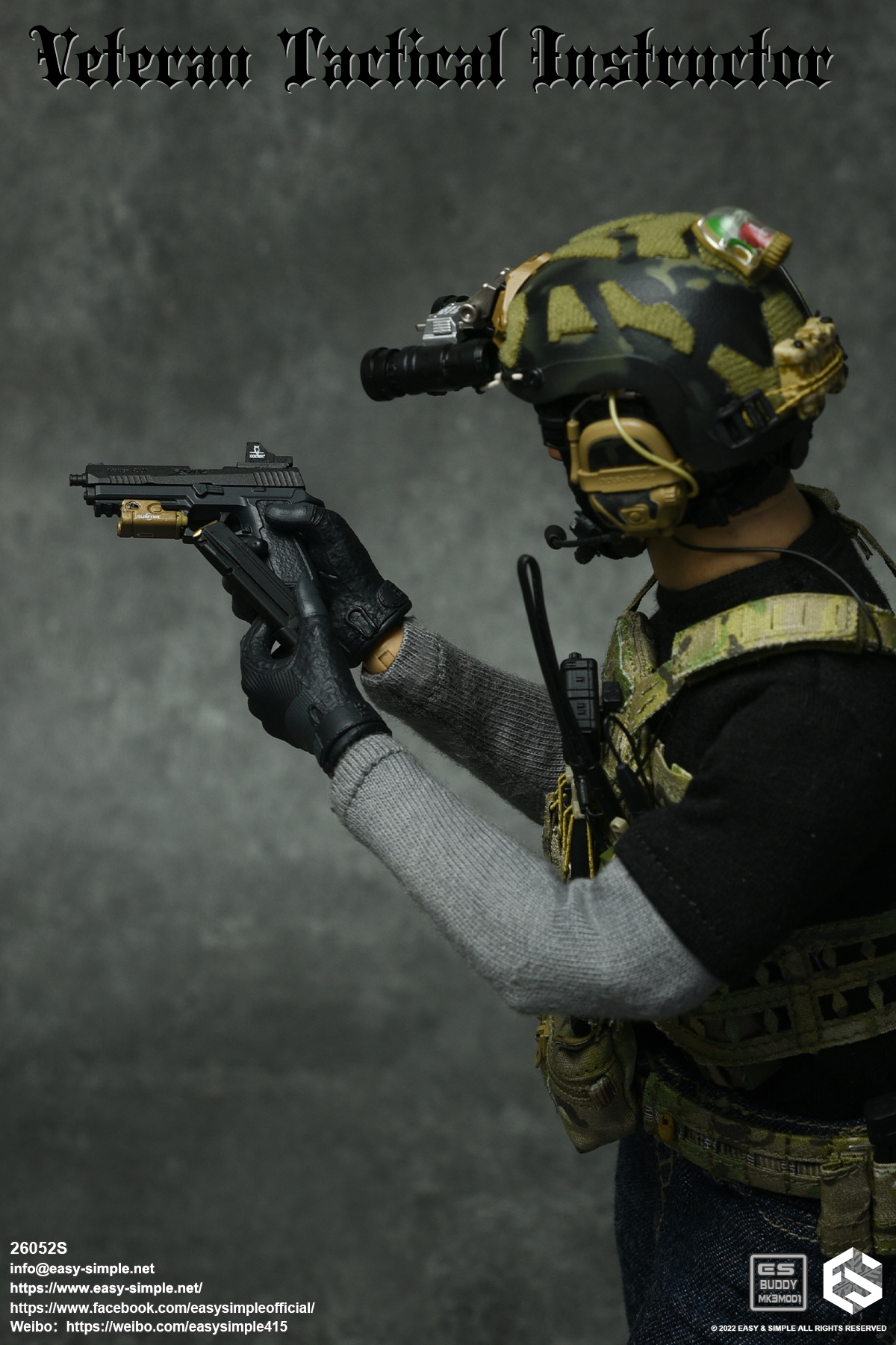 Easy&Simple 26052S Veteran Tactical Instructor
