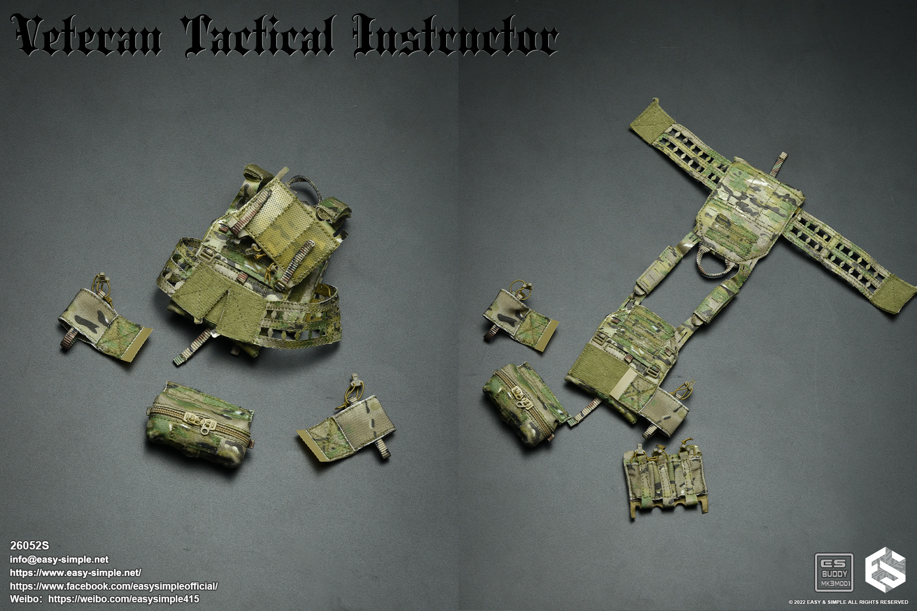 Easy&Simple 26052S Veteran Tactical Instructor