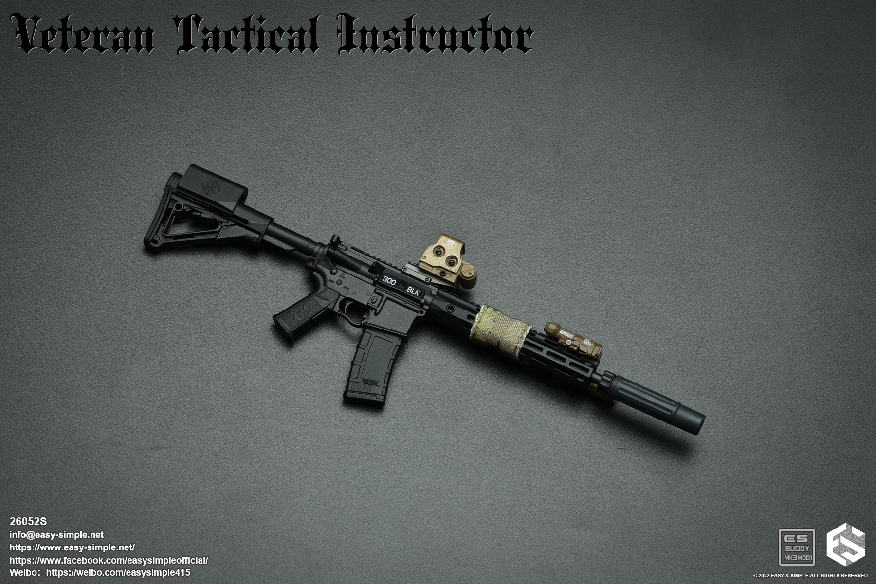 Easy&Simple 26052S Veteran Tactical Instructor