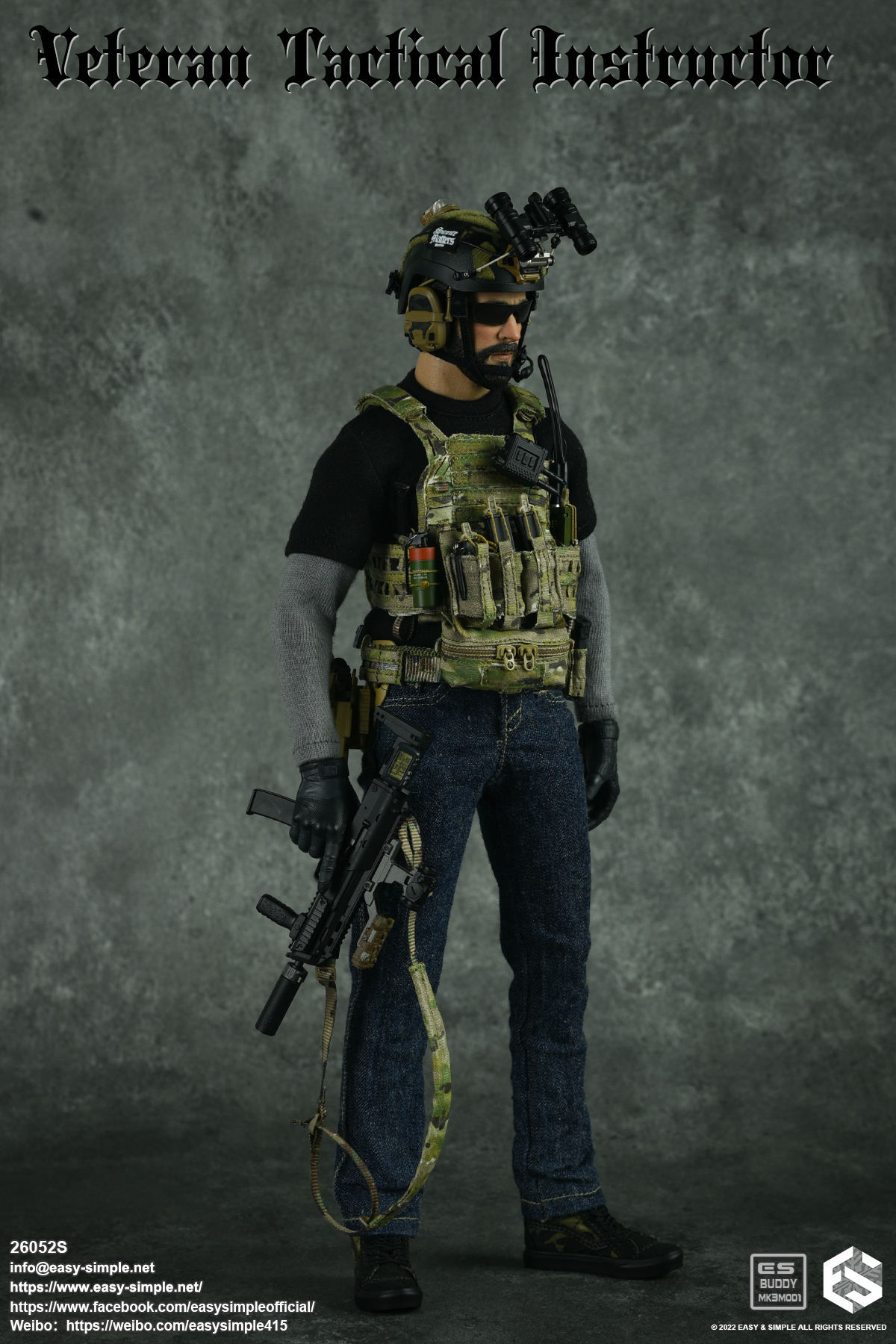 Easy&Simple 26052S Veteran Tactical Instructor