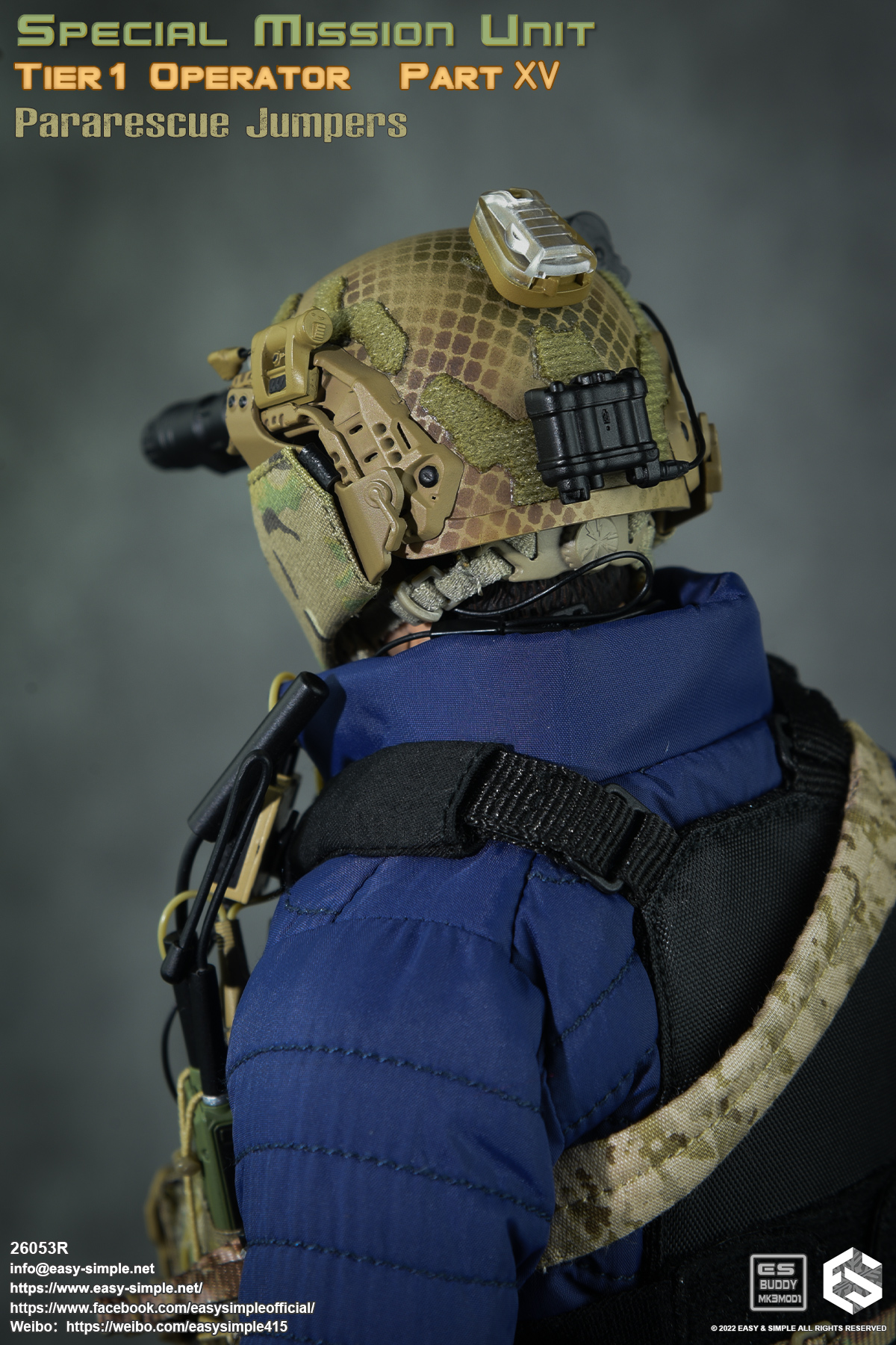 Easy&Simple 26053R SMU Tier1 Operator Part XV Pararescue Jumpers