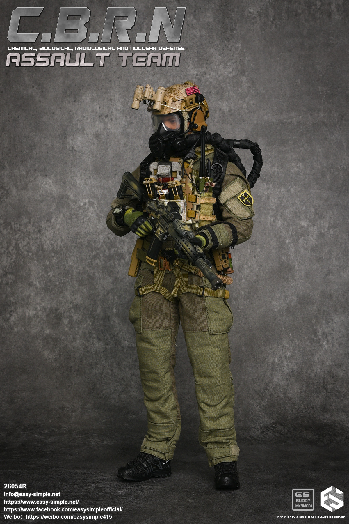 Easy&Simple 26054R CBRN Assault Team