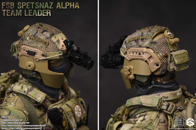 Easy&Simple 26071R FSB Alpha Team Leader - custom action figures - 1/6 ...