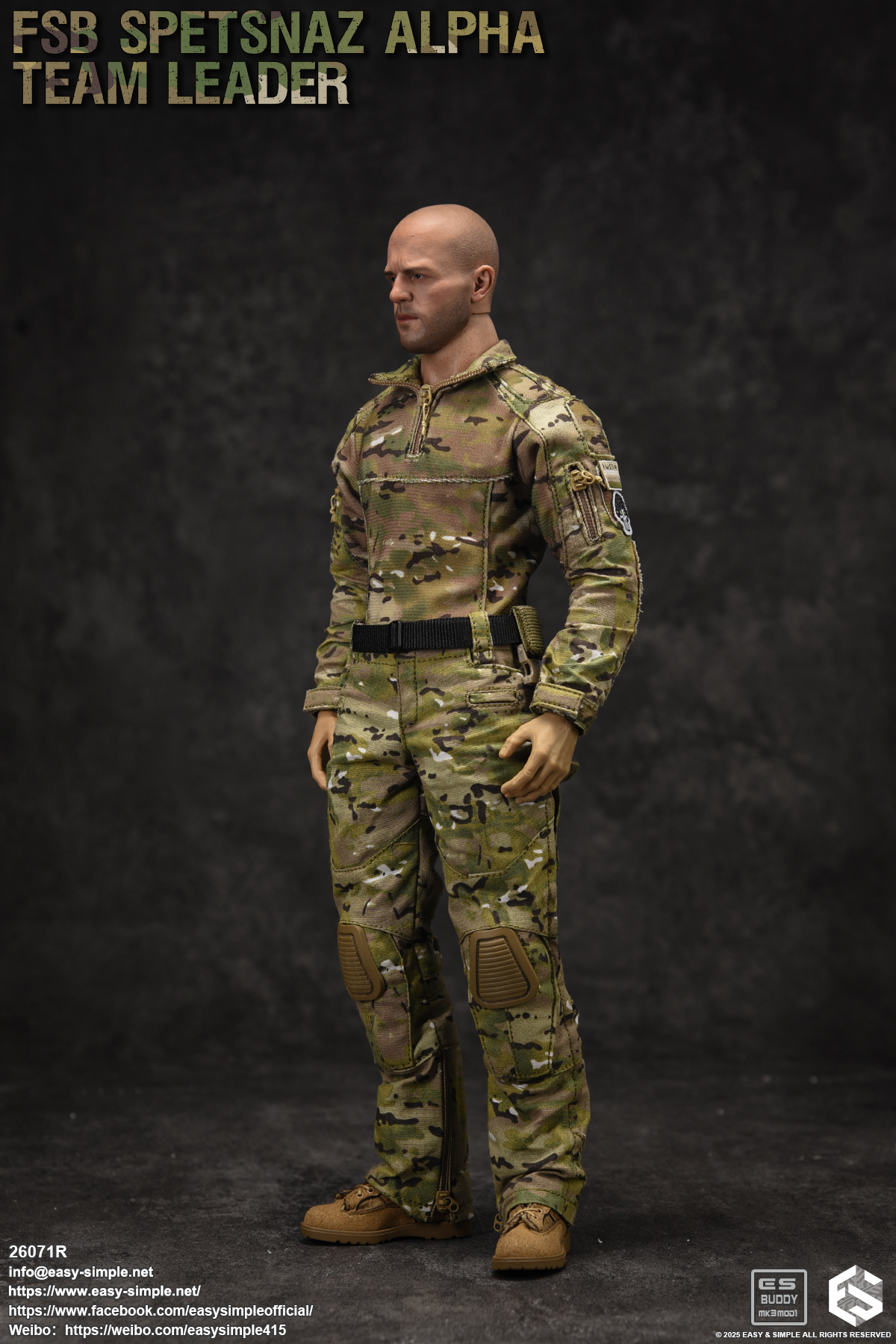 Easy&Simple 26071R FSB Alpha Team Leader - custom action figures - 1/6 ...