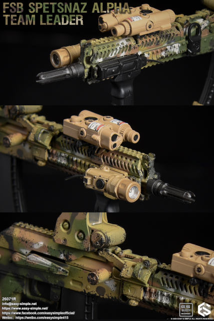 Easy&Simple 26071R FSB Alpha Team Leader - custom action figures - 1/6 ...