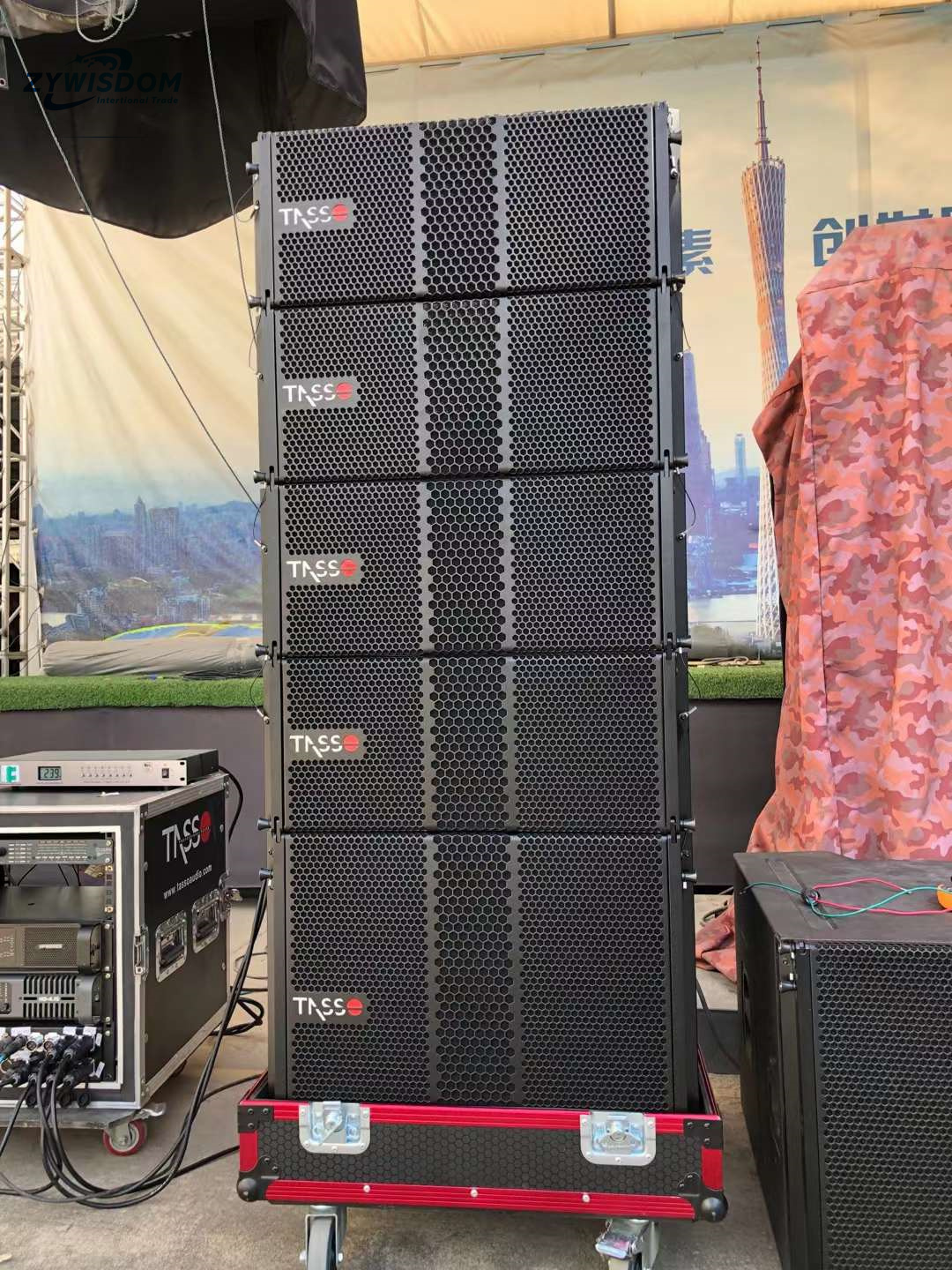 PT328 Dual 8" full range line array professional audio