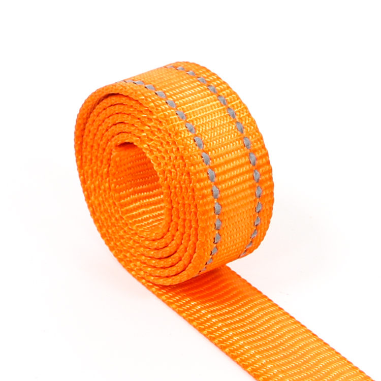 Factory Supply Strip Webbing With Two Reflective Nylon Webbing Strong ...