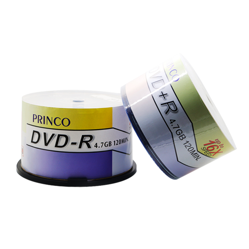 Princo DVD-R 4.7GB 16x Branded Logo Recordable Media Disc