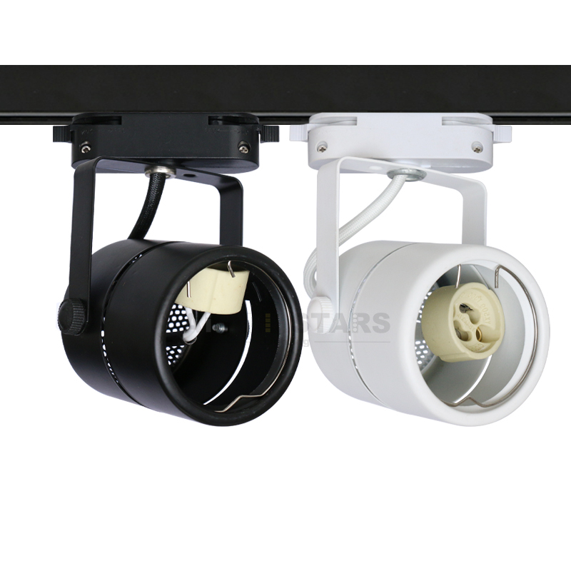 Track Lights GU10 Fitting,LED Track Spot Light Housing
