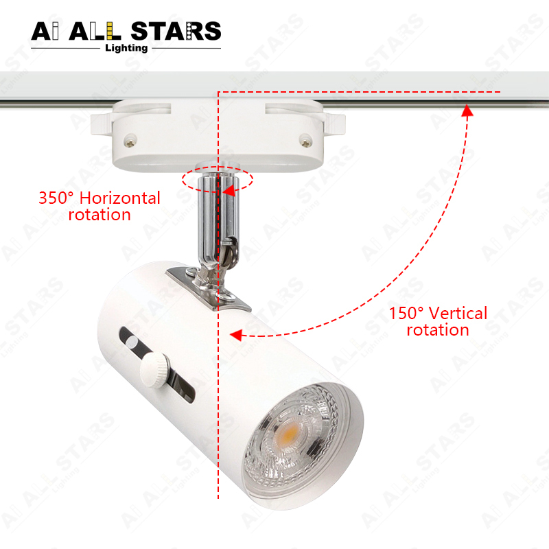 gu10 track light fittings,LED Track Spot Light Housing