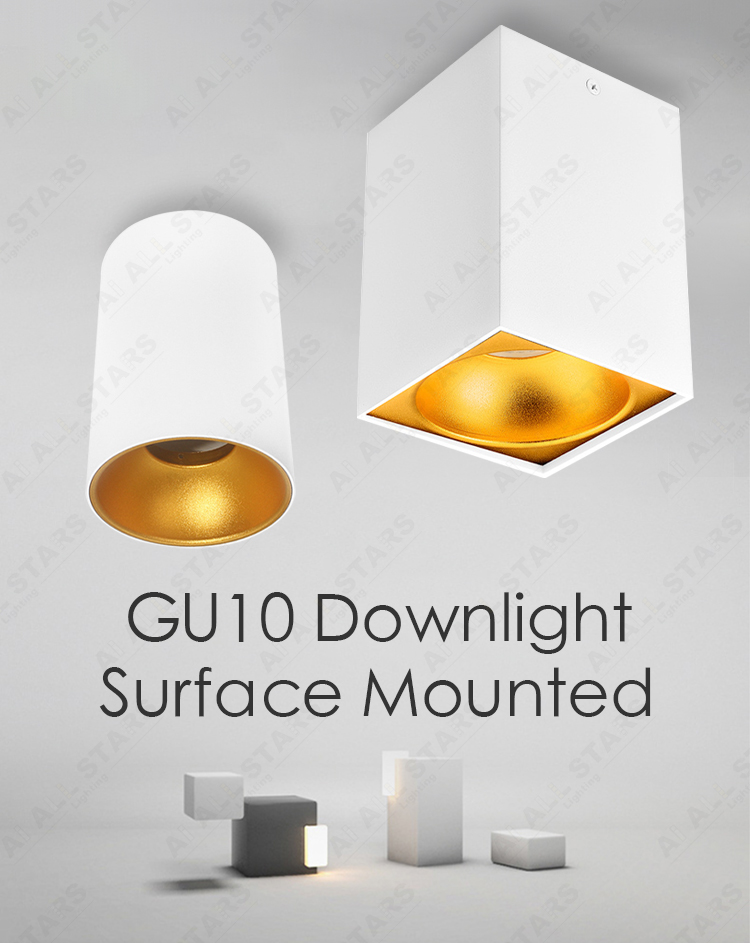 Surface Mount Ceiling Downlight,LED Down Light Fixture Housing