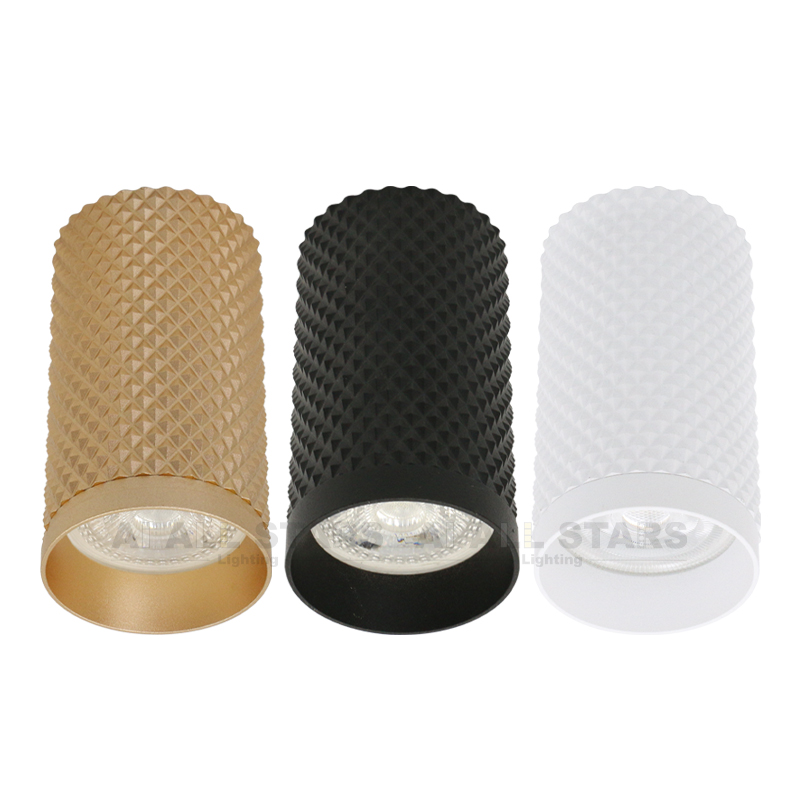 Surface Cylinder Downlight,LED Down Light Fixture Housing