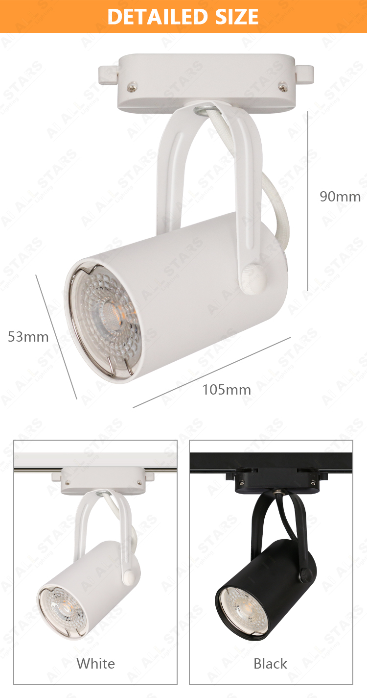 LED Spot Light Fixture Housing,LED Track Spot Light Housing