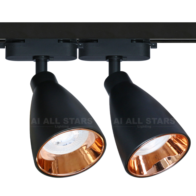 Spot Track Light Holder Tracklight GU10,LED Track Spot Light Housing