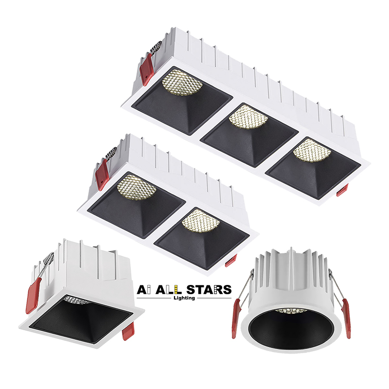 Trimless Recessed Led Downlight Lighting Fixture Ceiling Indoor LED ...